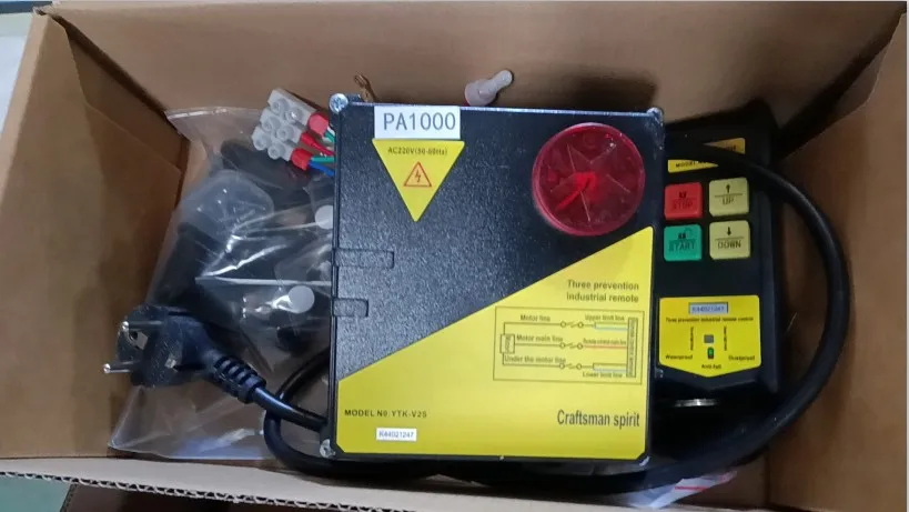 YTK-V2S 220V Wireless Remote Controller for Mini Electric Hoists - Dust ...