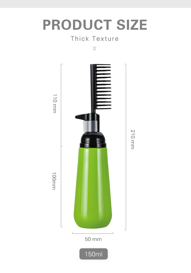 2021 New Arrival Professional Plastic Hair Care Tools Hair Dye ...