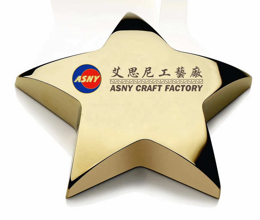 Custom 24k Gold Plated Metal Gold Bar Shaped Metal Paperweight For ...