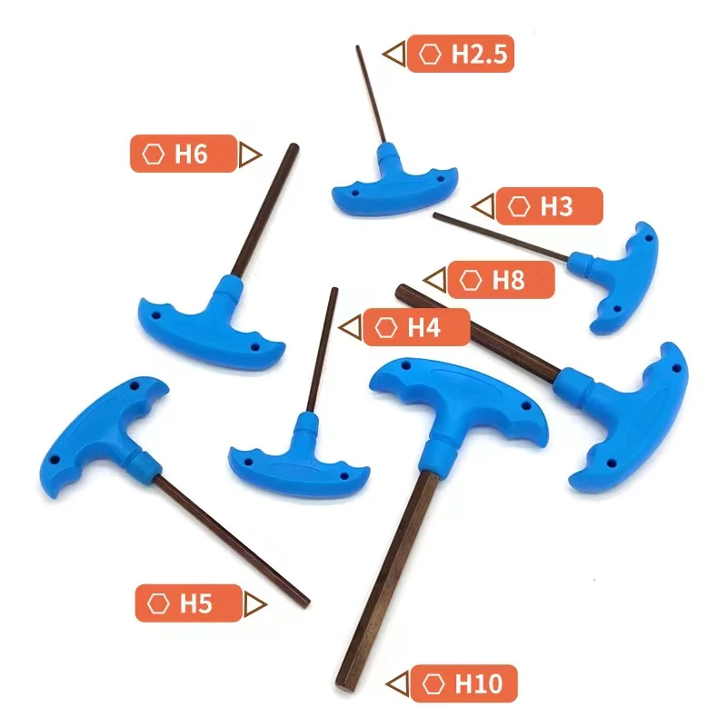 T-type T Handle Single Hex Key With Plastic Handle - Buy Insulated Hex ...