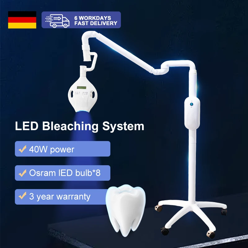 Professional Dental Bleaching Laser - Portable Teeth Whitening Lamp