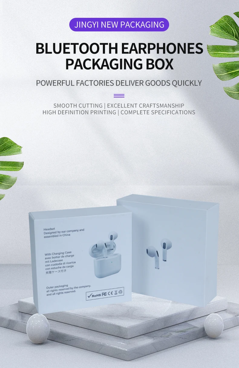 Custom Bluetooth Headset Packaging - Durable & Recyclable
