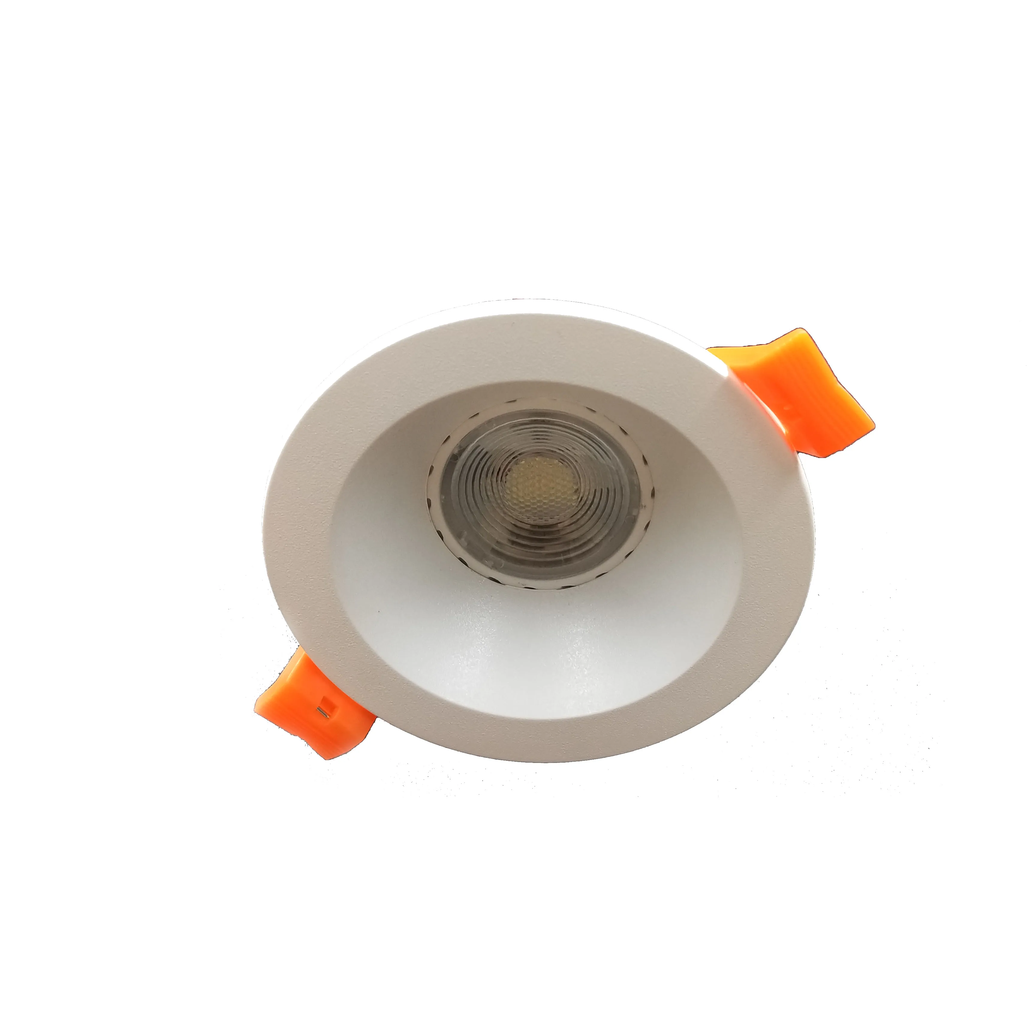Plastic Recessed Round Ceiling Downlight Mr16 Gu10 Led Module Anti ...