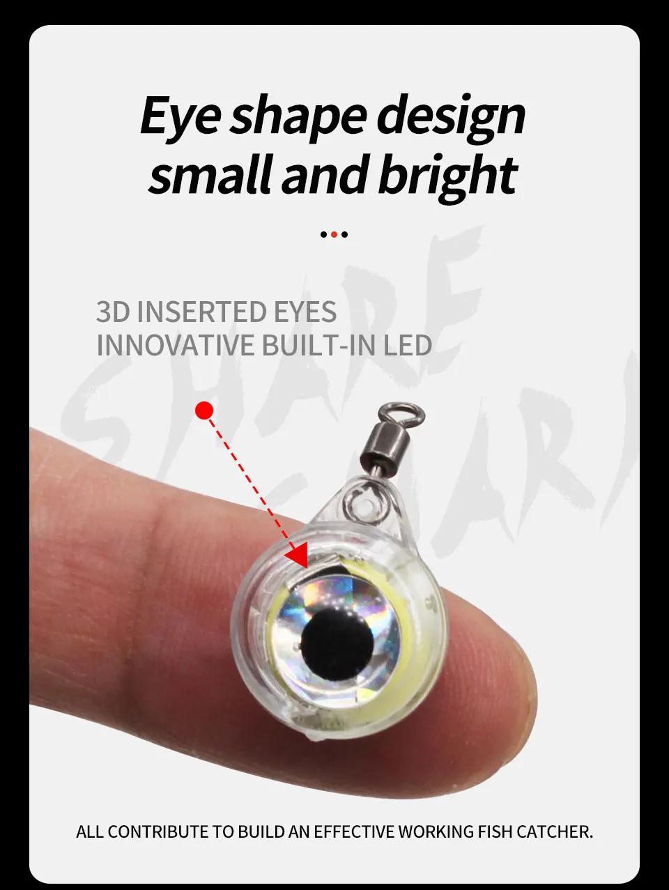 Fishing Mini LED Underwater Night Light - Attract Fish Easily