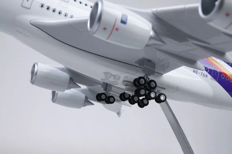 Airbus A380 Thai Airlines Voice Controlled LED Light Model