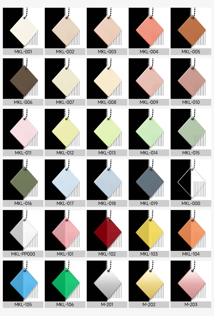 Cast Acrylic Pastel Blank Color Acrylic Sheet Laser Engraving Cut To ...