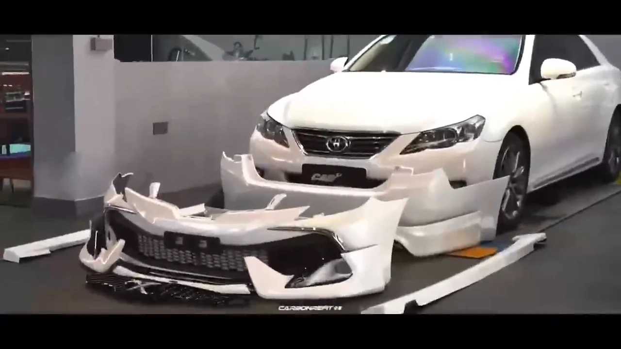 Hot Selling Car Body Kit Front Bumper Rear Bumper Side Skirt Grill ...