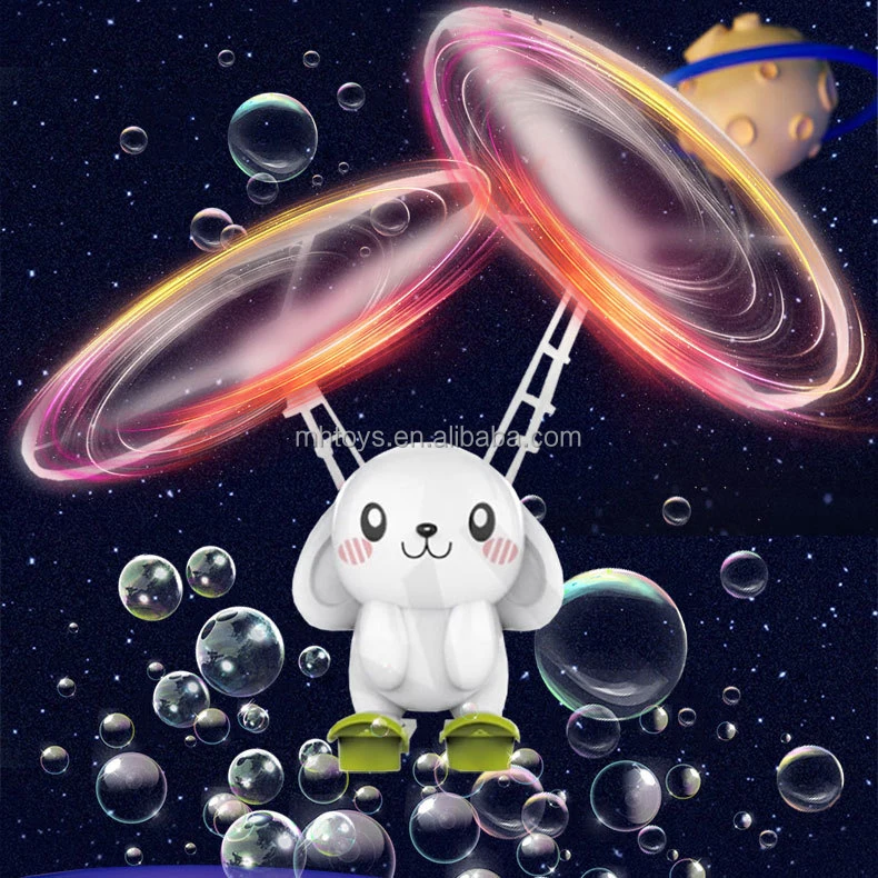 Gesture Induction Flying Electric Bubble Blower Aerobat Toy Bubble ...