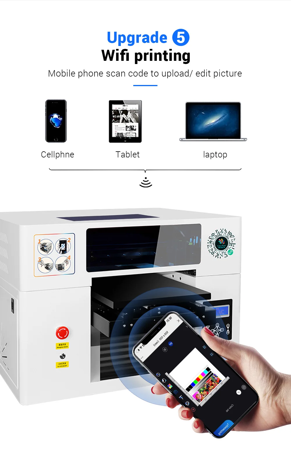 Refinecolor UV Printer - Efficient Direct to Substrate Printing