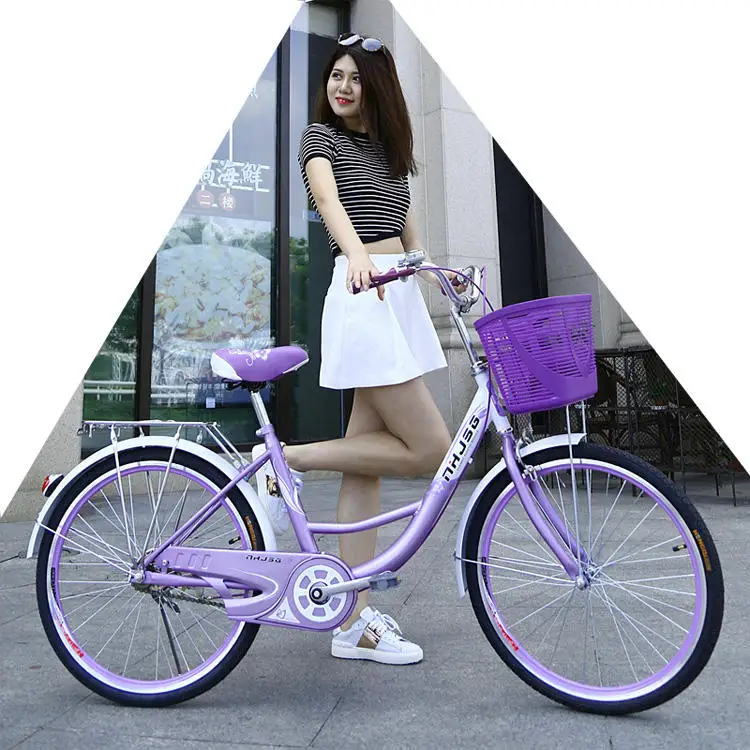 Japanese Used City Bicycles - 27 Inch Men's Bikes with V Brakes, 7 ...
