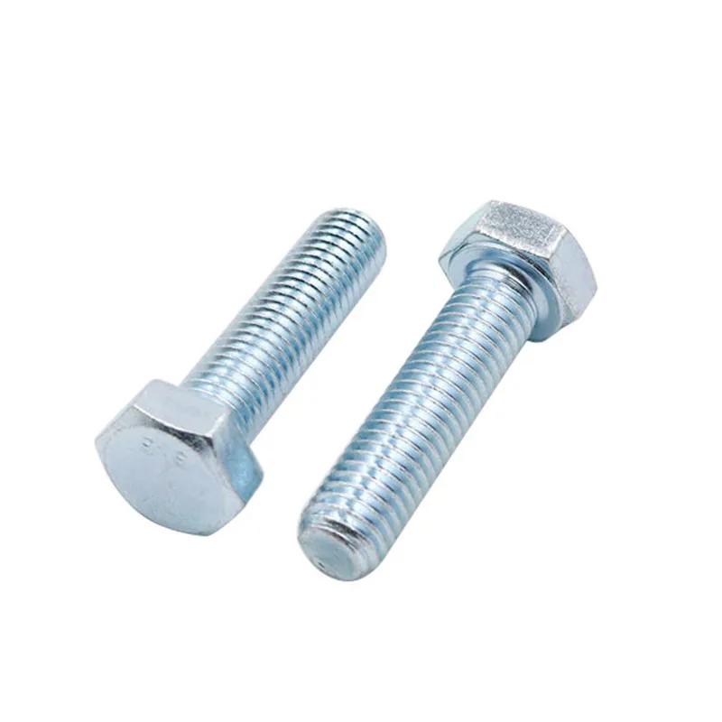 Steel Galvanized Grade 8.8 Gb5783 M8 40mm Blue Zinc Plated Carbon Steel ...