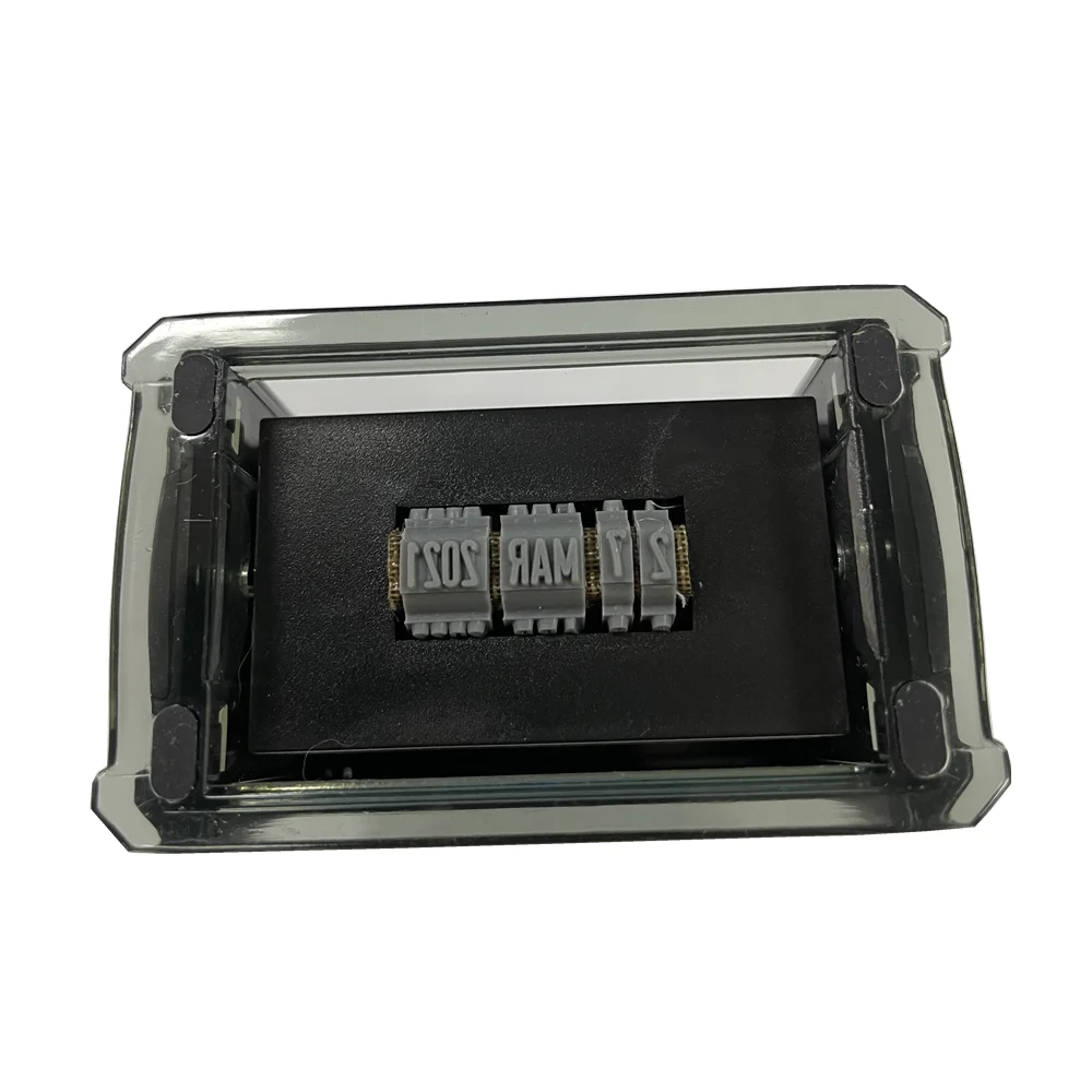 DT-3050 Logo Stamp Dater Self-Inking Stamp - Customizable