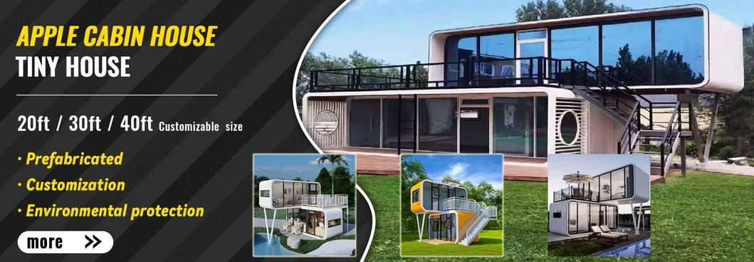 Luxury Modular Prefabricated Steel Structure Cottage House Waterproof ...