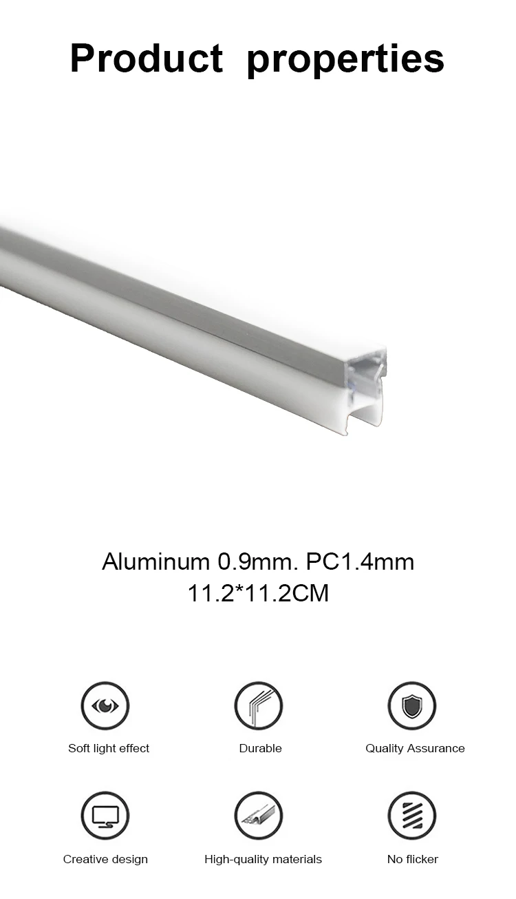 10cm Aluminum Groove U-shaped Clamping Slot Aluminum Alloy Shaped ...