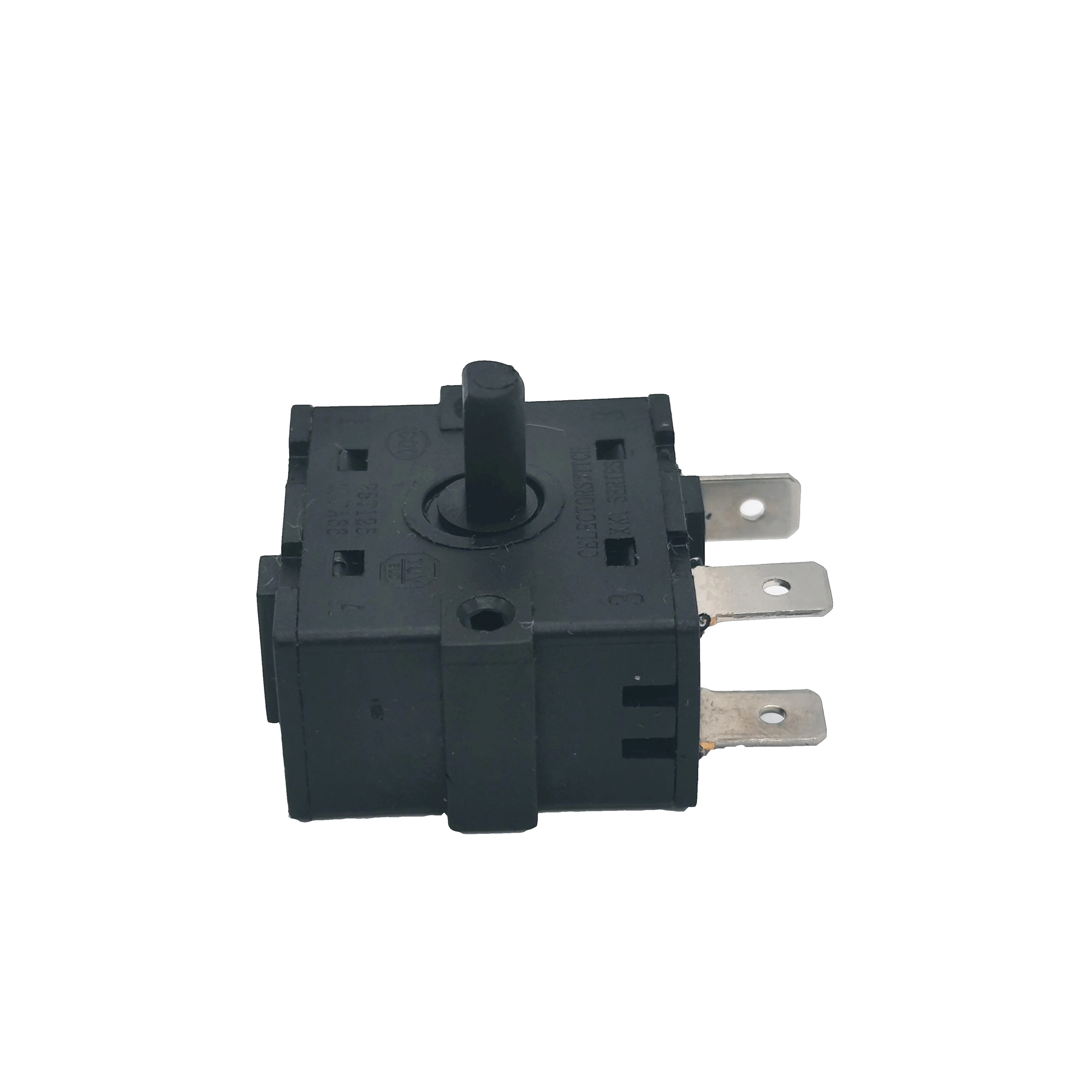 Black Rotary Switch 3 Positions T125 Rotary Switch Rotary Switch for ...