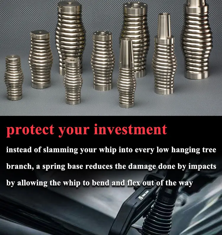 Hengsheng Spring Vertical Mount Safety Heavy Duty Led Whip Light Mount ...