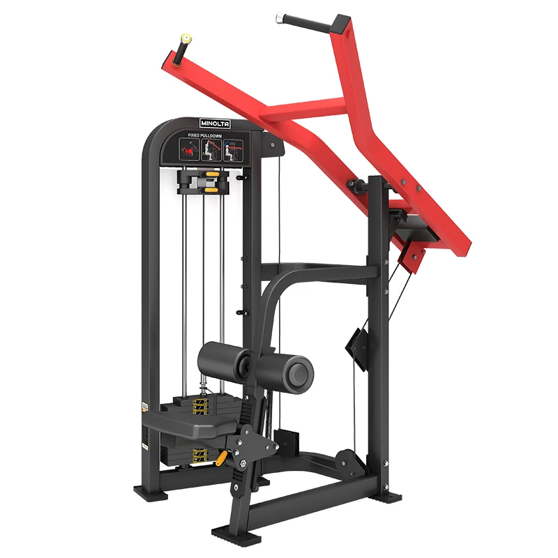 Produits de la serie Hammer Machine de musculation High Pull Back Gym Fitness Equipment Lat Pulldown pour l entrainement