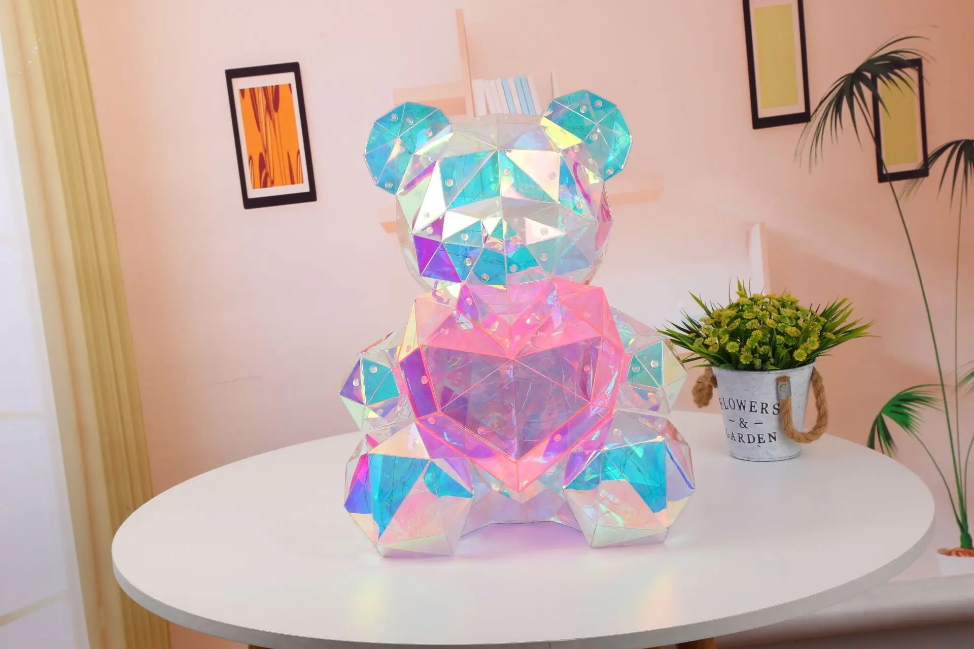 New Design LED Teddy Bear 40cm Colorful Bear for Valentine Day Gift ...
