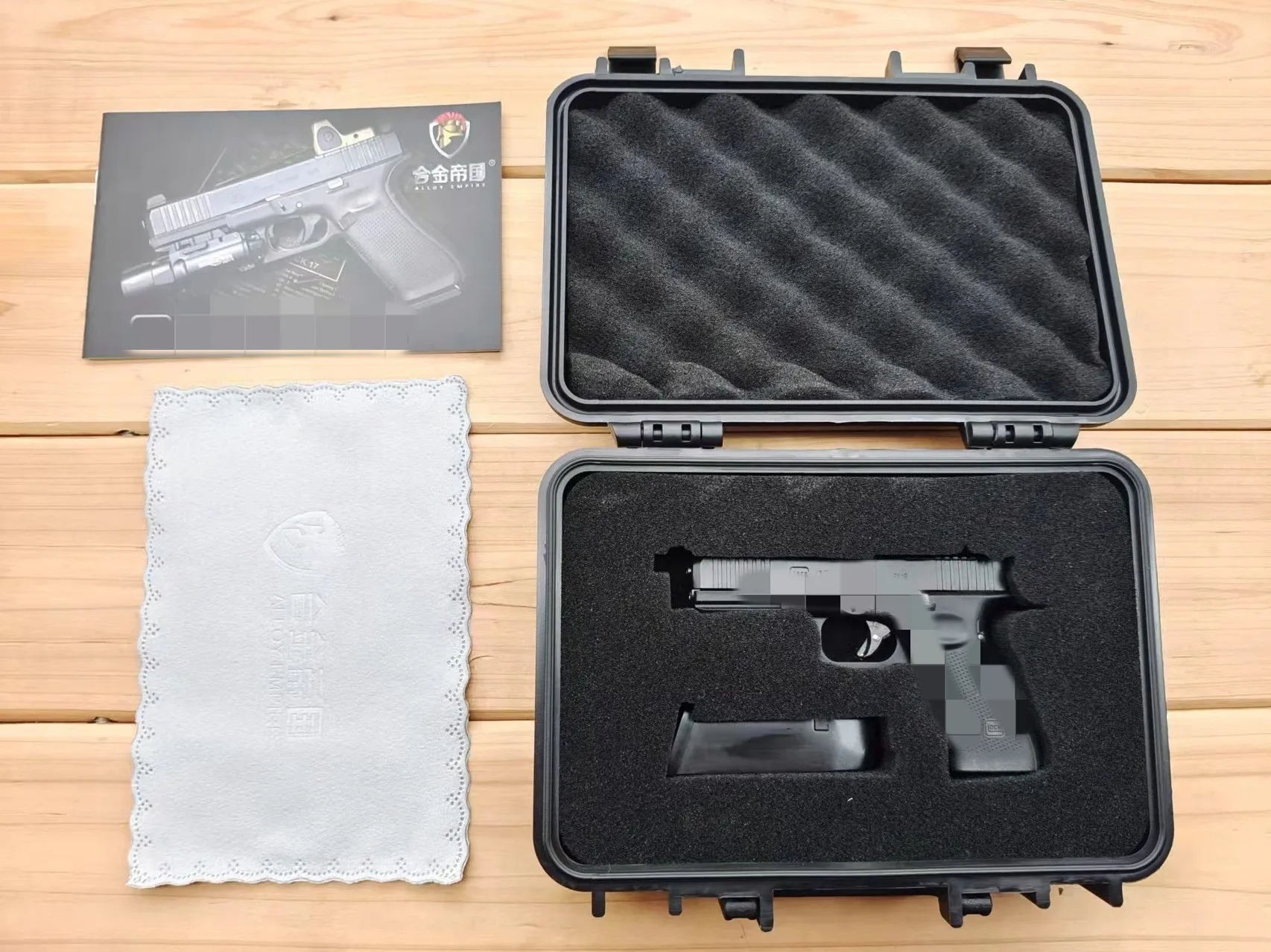 Glock Gun Keychain Bullets 100mm Metal Holster Glock Decoration Collect ...