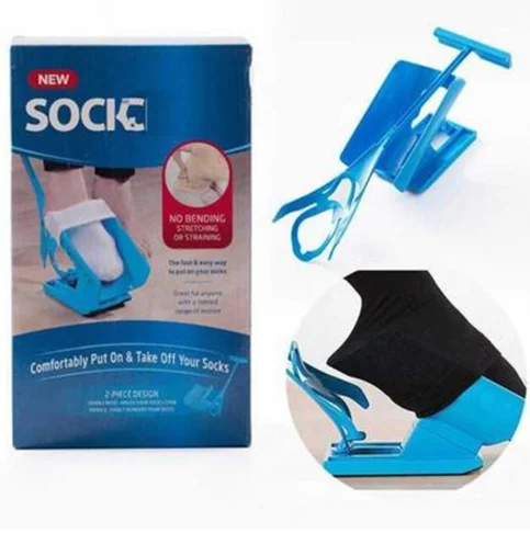 Pull up Assistance Help Easy on Off Stocking Slider Compression Sock ...