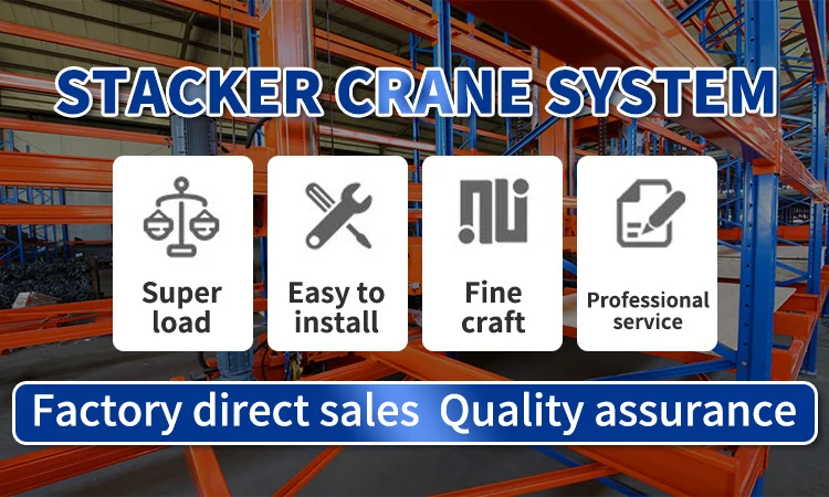 Warehouse Asrs Racking System With Stacker Crane System Include Wms ...