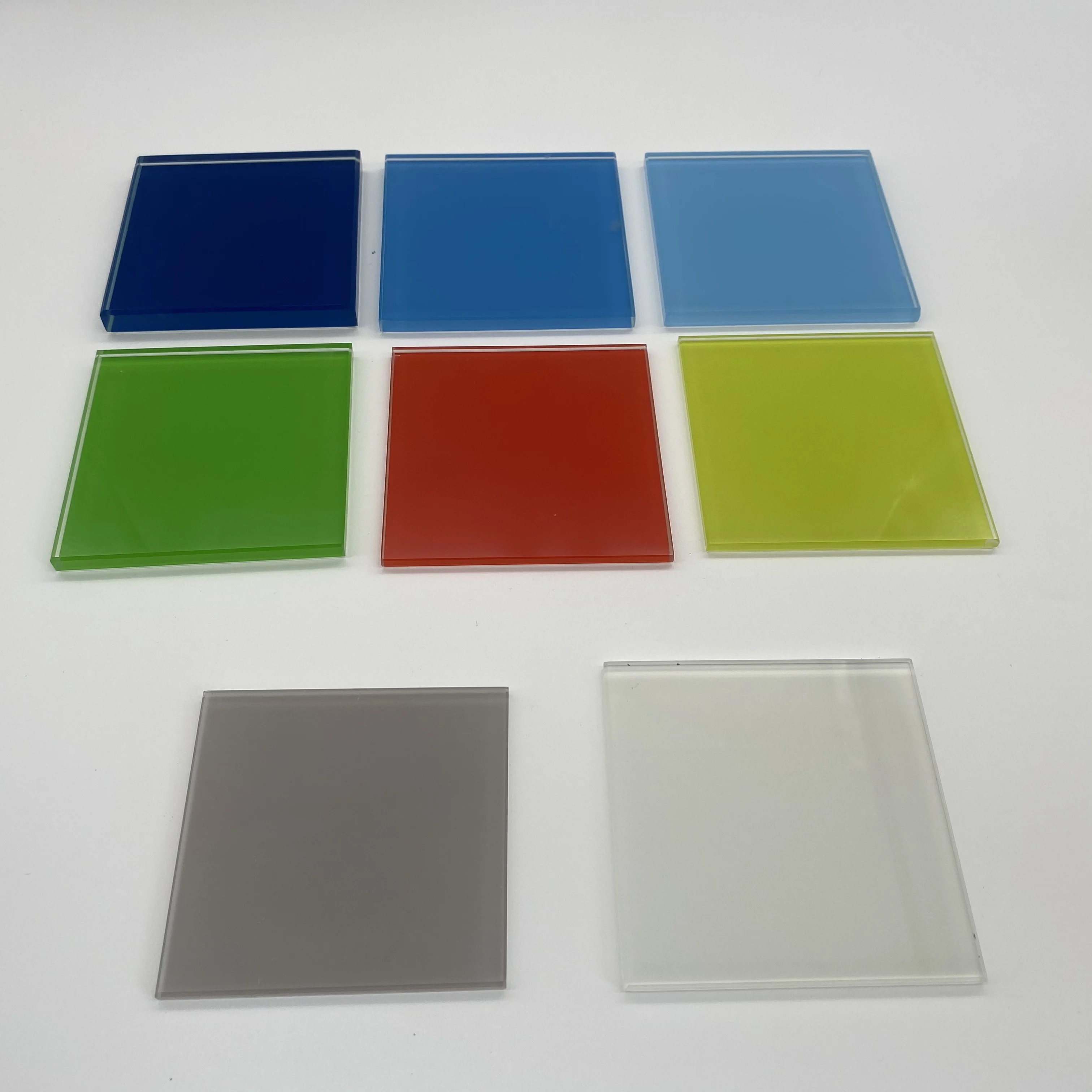 6mm 8mm 10mm 12mm Single Piece Paint Baking Decorative Toughened Glass ...