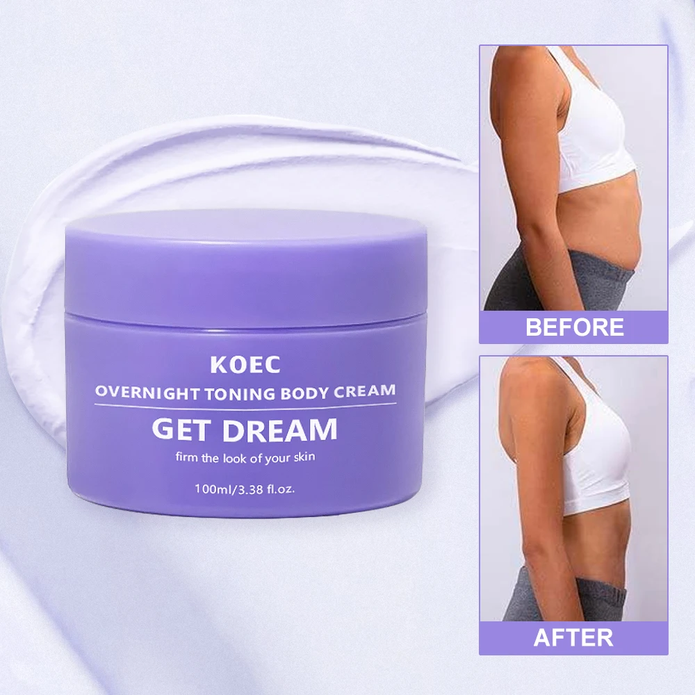KOEC Overnight Toning Body Cream 100ml - Firming & Nourishing
