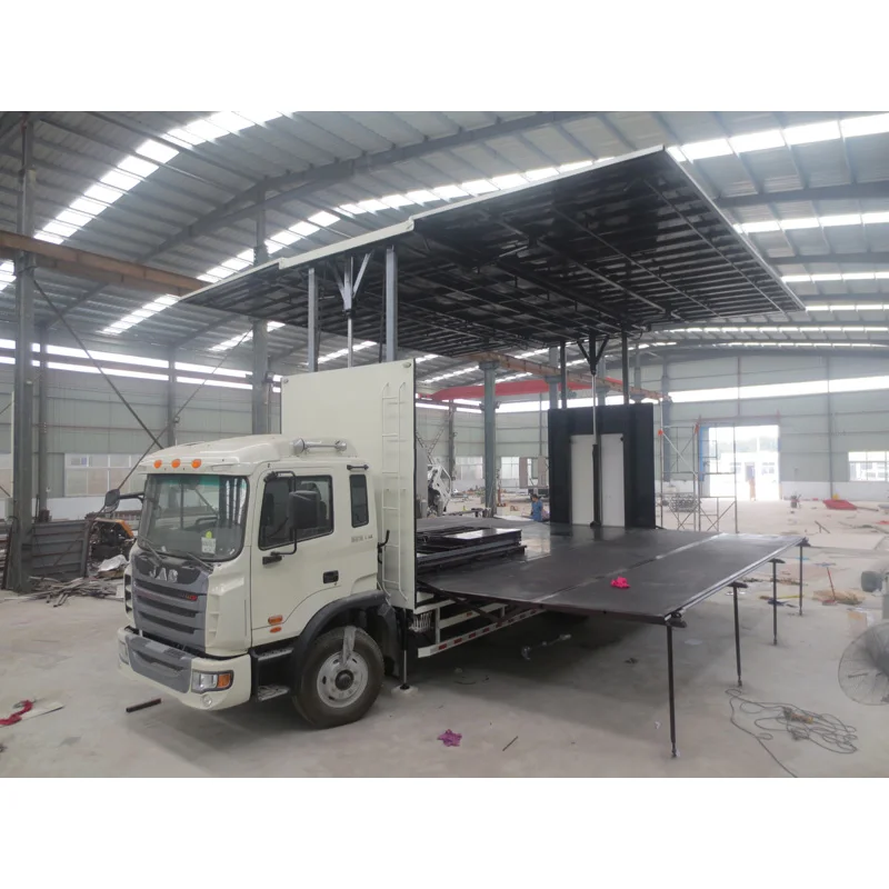 Mobile Led Advertising Car - Digital Multifunctional Stage