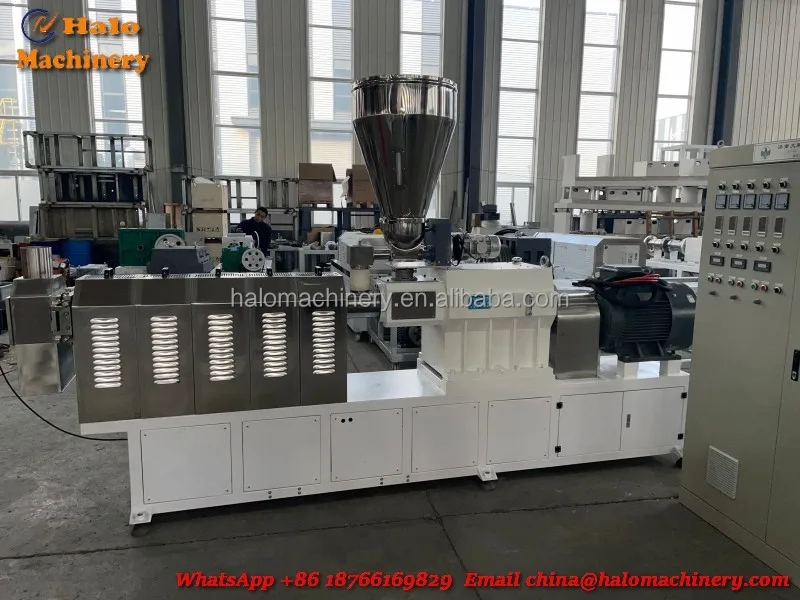 Jinan Halo Popular Twin Screw Extrusion Machine Puffing Core Filled ...