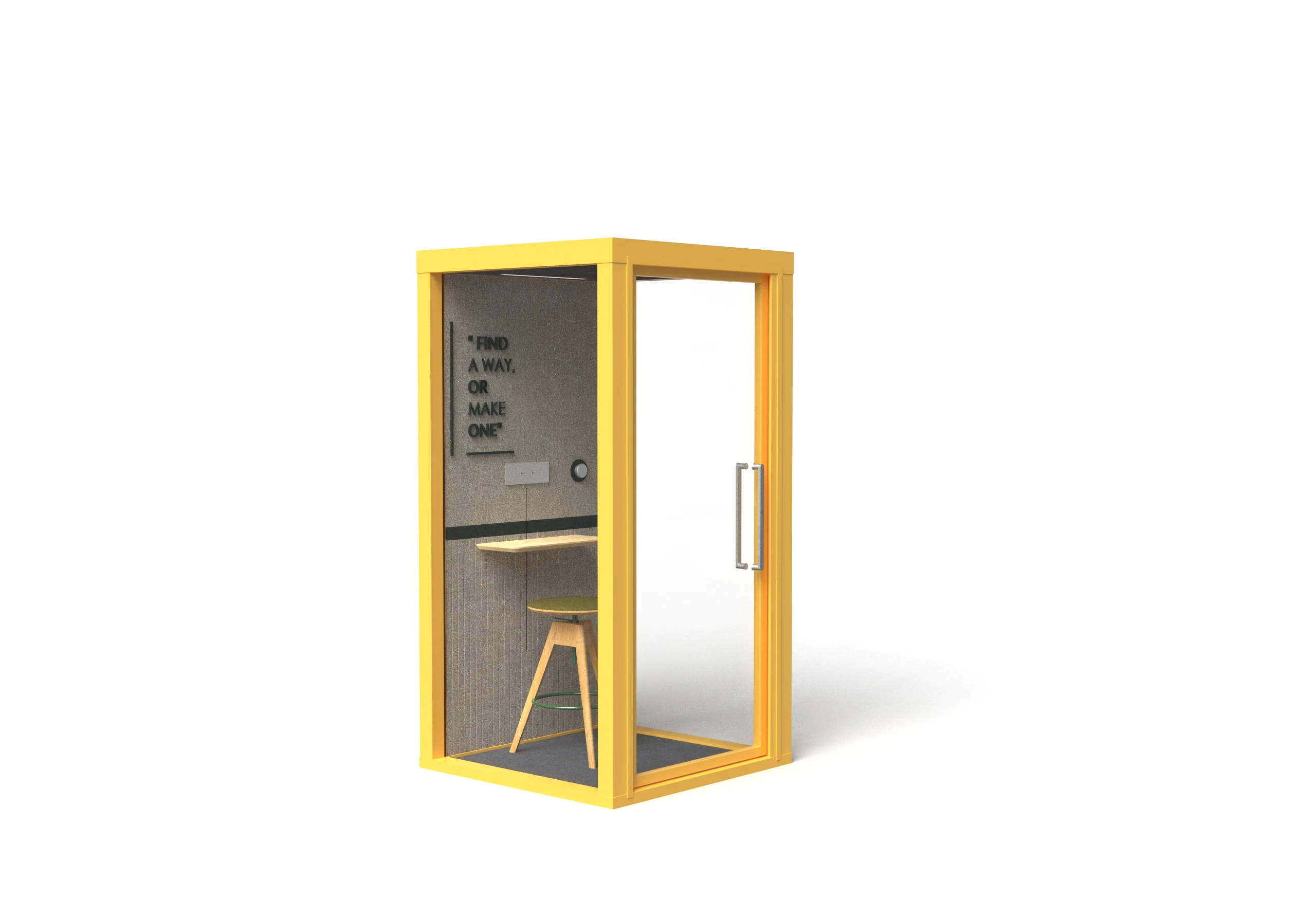 Custom Silent Cabin Phone Booth Acoustic Private Public Meeting Booth ...