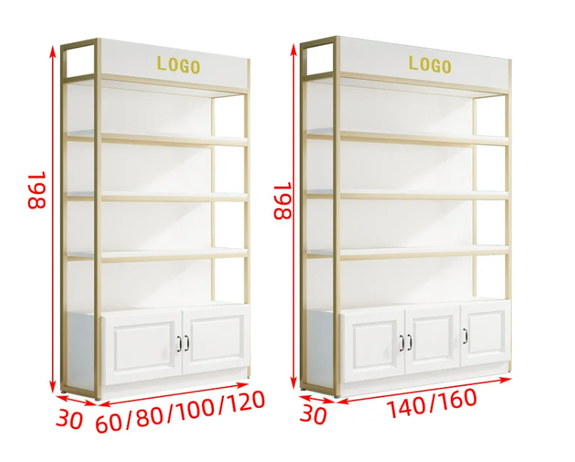 Kainice Perfume Display Rack Cabinet - Cosmetically Designed Stand for ...