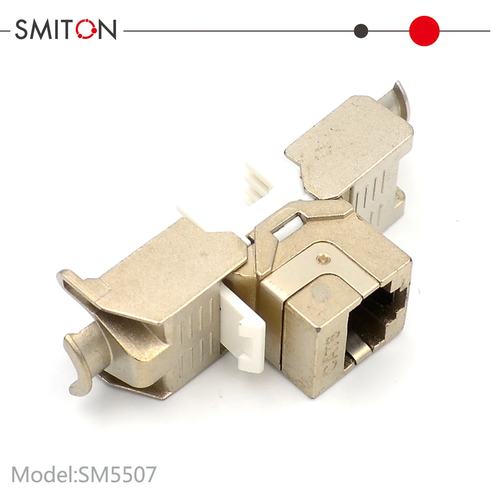 Rj45 Keystone Jack Cat6a Keystone Jack Shielded Toolless Rj45 Modular ...