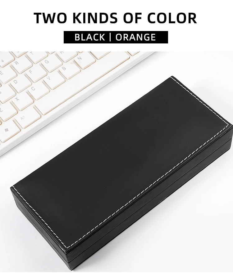 New Big Black PU Box for Metal Pen - Recyclable Gift Box