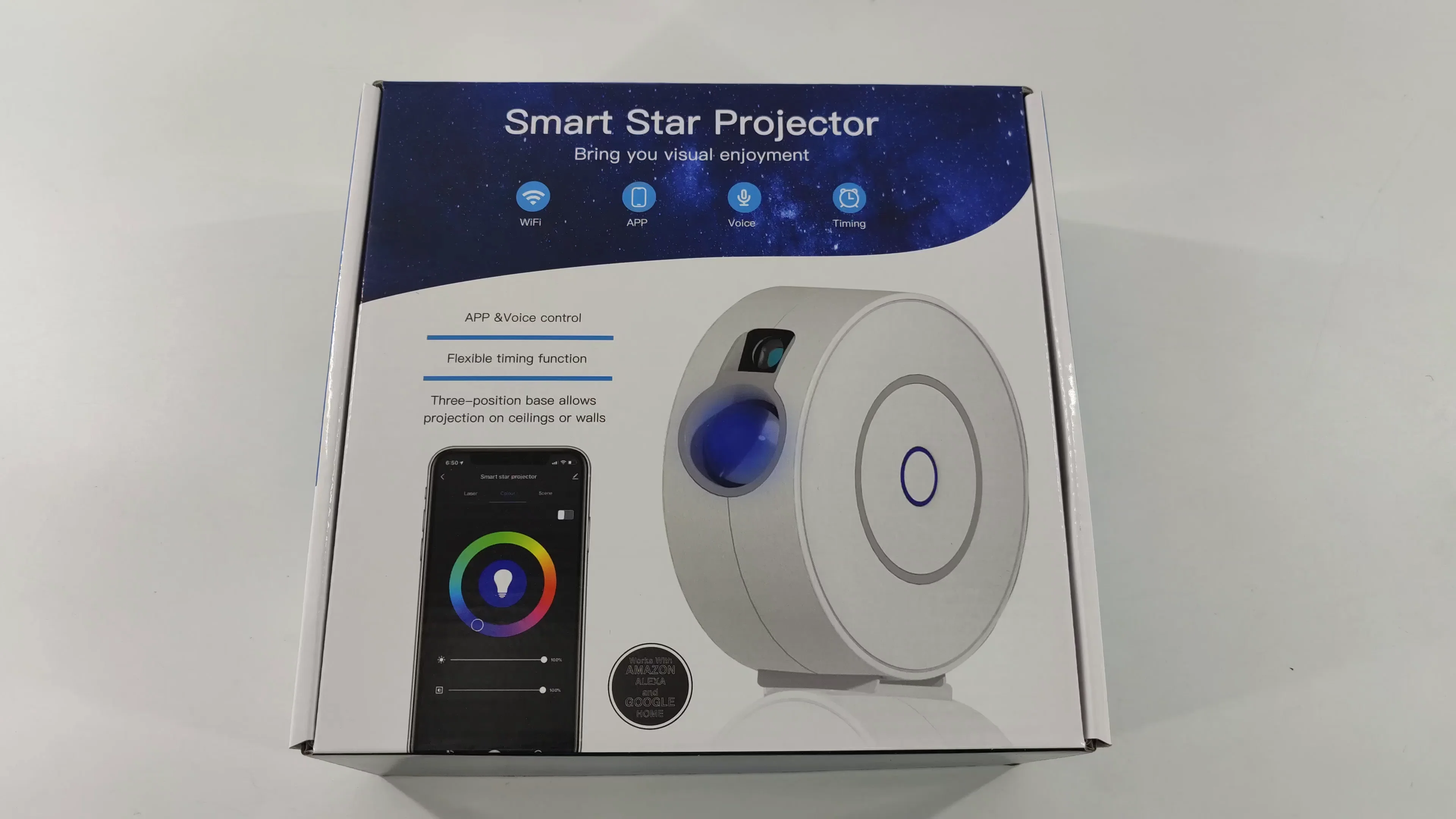 Linli Home Theater Gaming Room Mood Ambiance Led Laser Star Projector ...