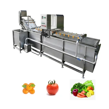 Rotary Ozone Water Bubble Tomato Chili Washing Automatic Fruit Leafy ...