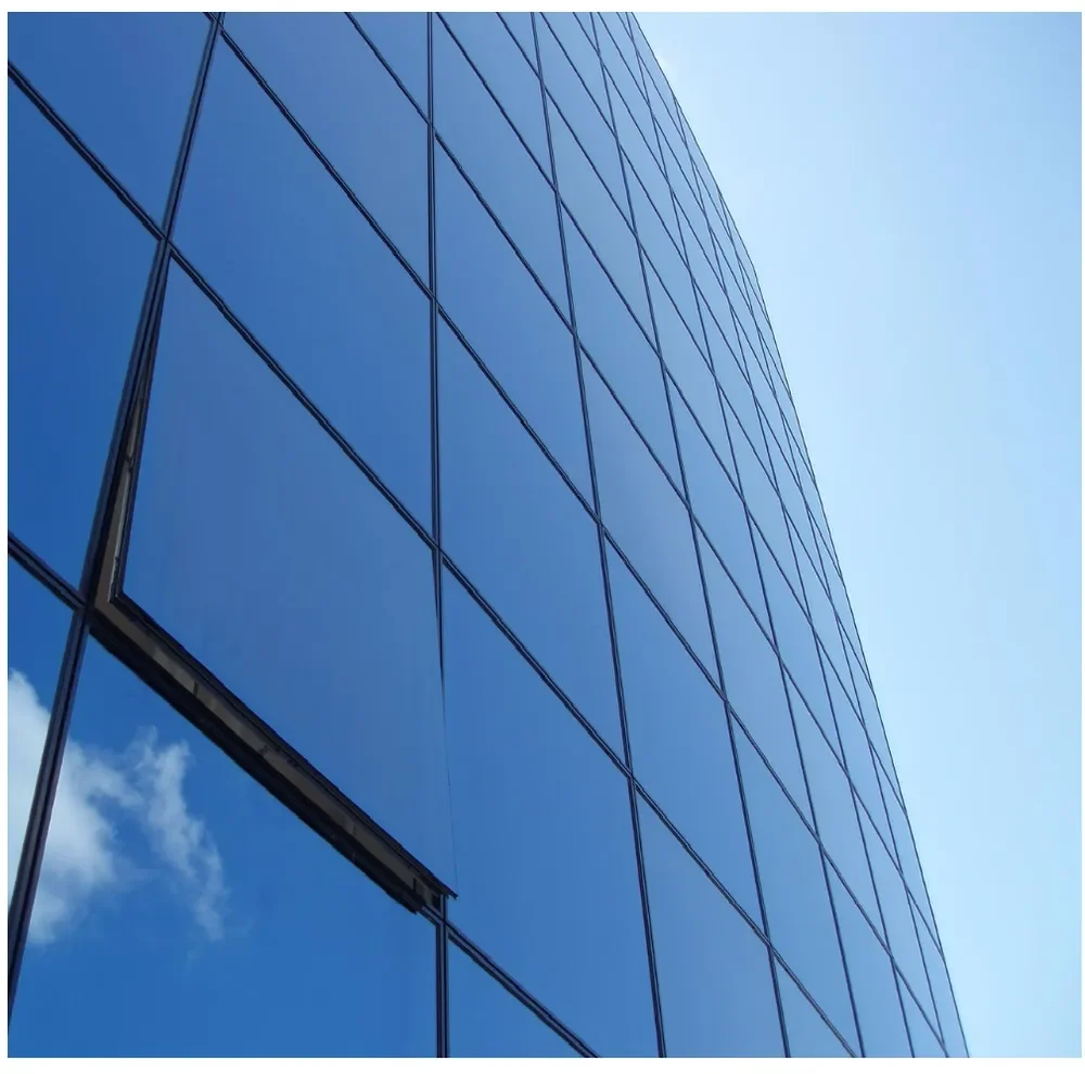 Aluminum Glass Window Wall System Tempered Glazed Design Curtain Walls ...