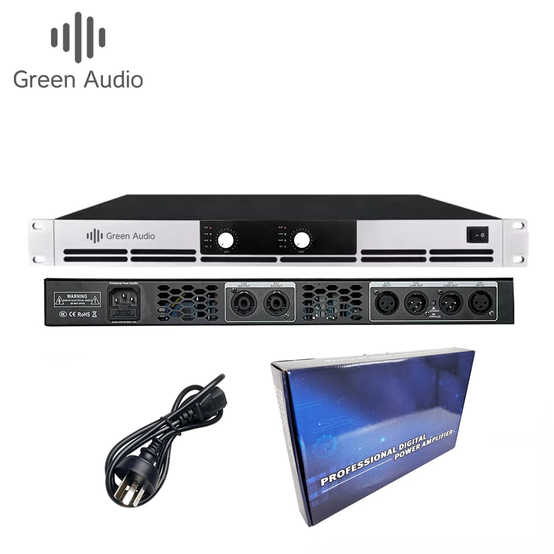 Class D 2-channel Power Amplifier Audio Home Ktv Stage Performance ...