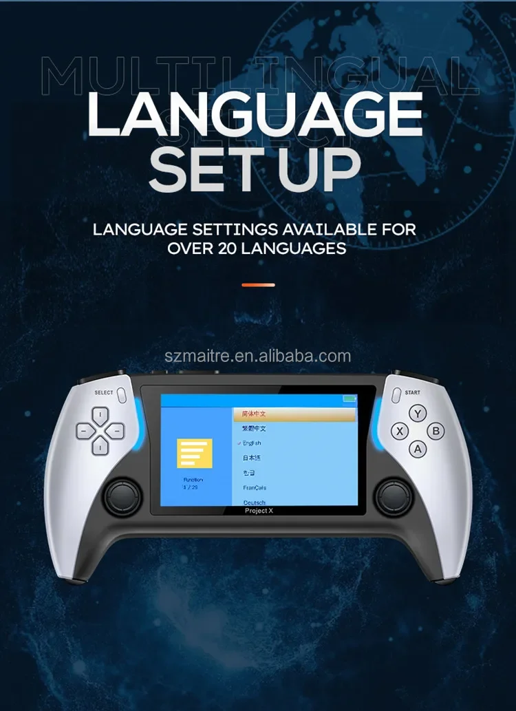 Portable Retro Video Game Console with 10000 Games for Kids