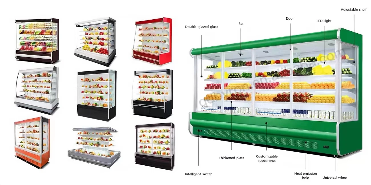 Byron Supermarket Commercial Showcase Refrigerator