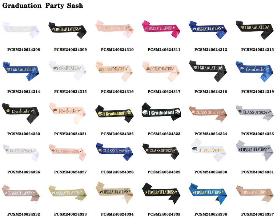 Congratulations Sash Graduation Party Supplies Graduation Sash| Alibaba.com