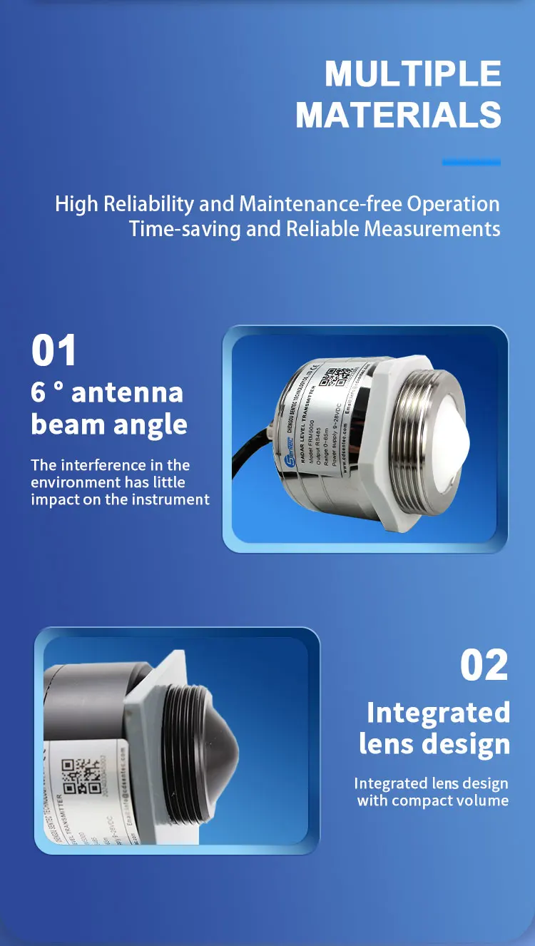 SENTEC FRM5000 - 80G Radar Level Gauge - Non Contact Measurement