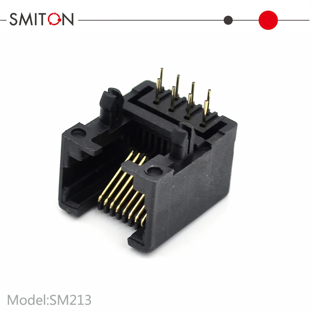 8P8C 8Pin PCB RJ45 Connector Ethernet Jack| Alibaba.com