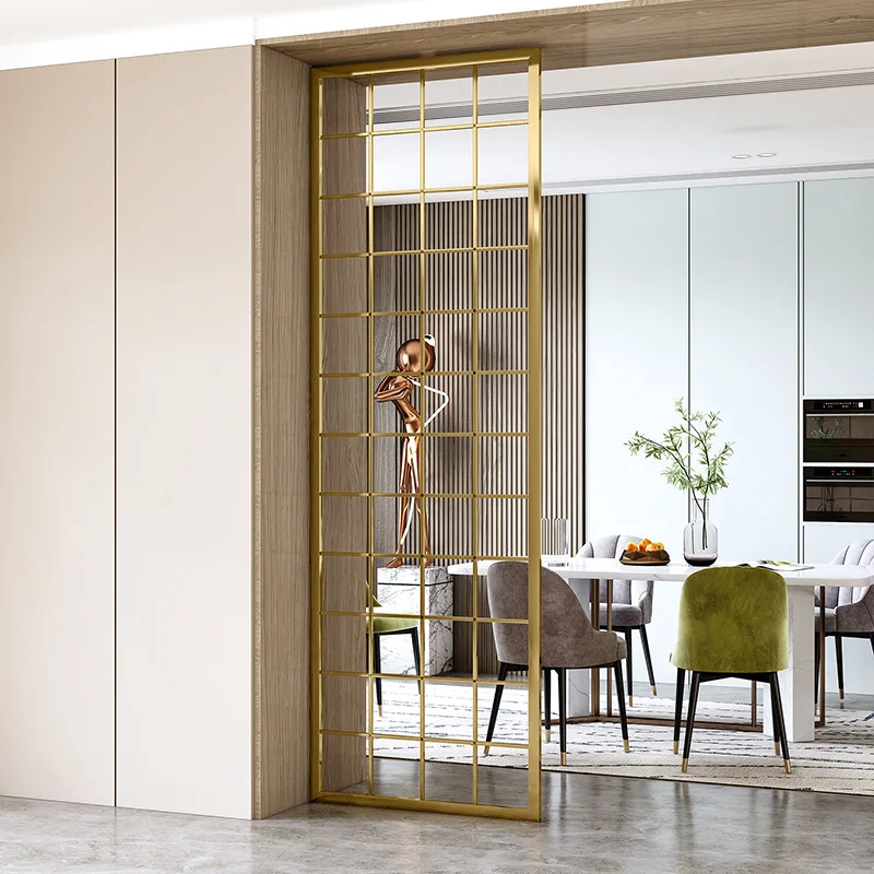 Luxury Room Divider - Customizable Stainless Steel Screens