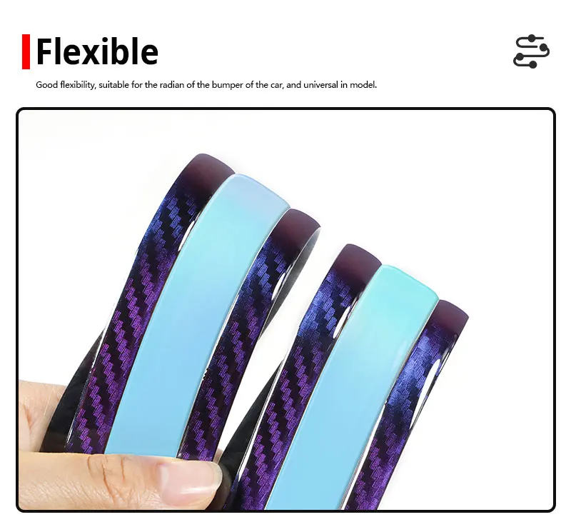 Factory Custom Logo Car Exterior Decoration Color-changing Luminous ...