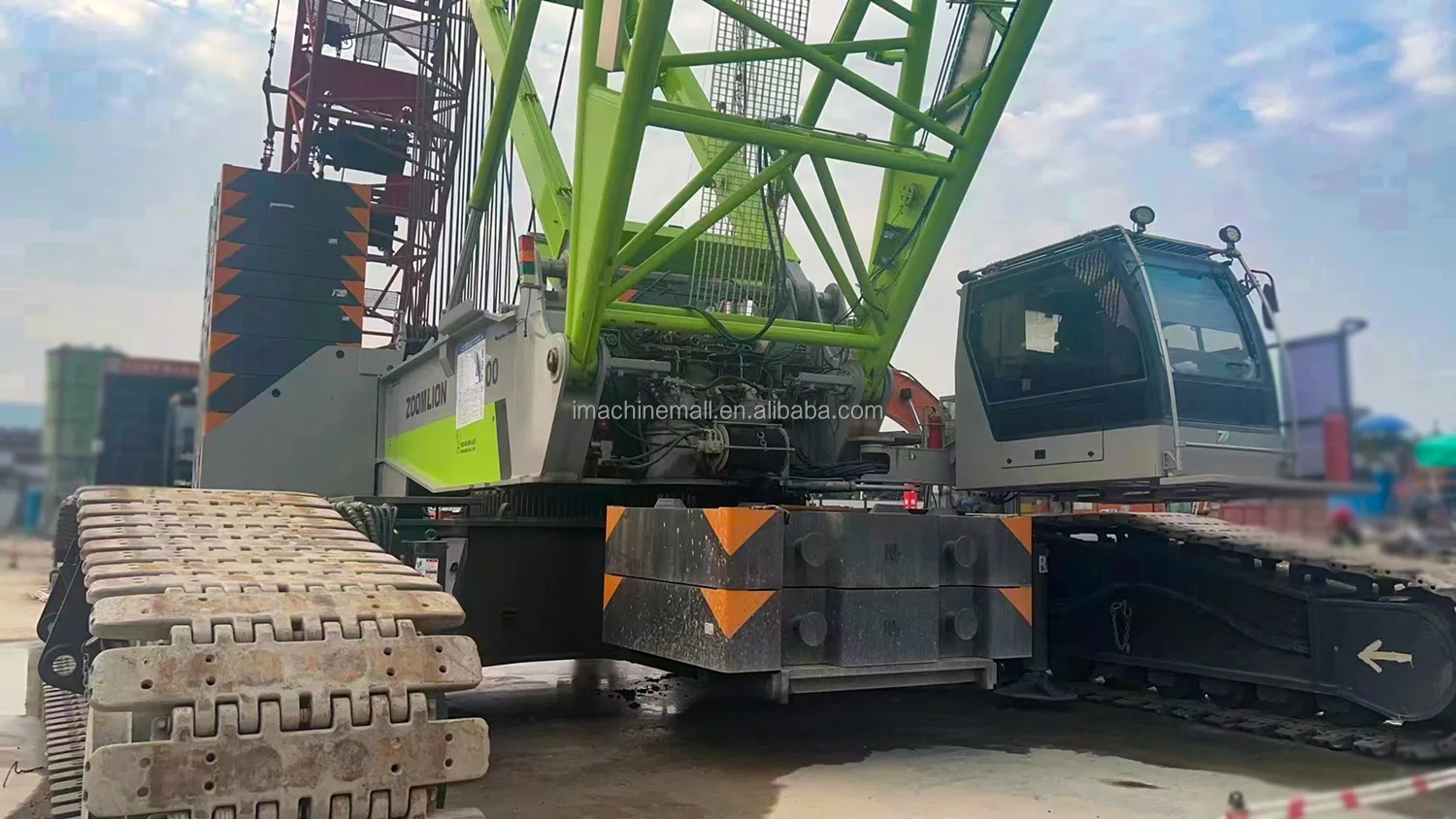 400h 90% New Zoomlion Zcc5800 Used Crawler Crane For Sale - Buy ...