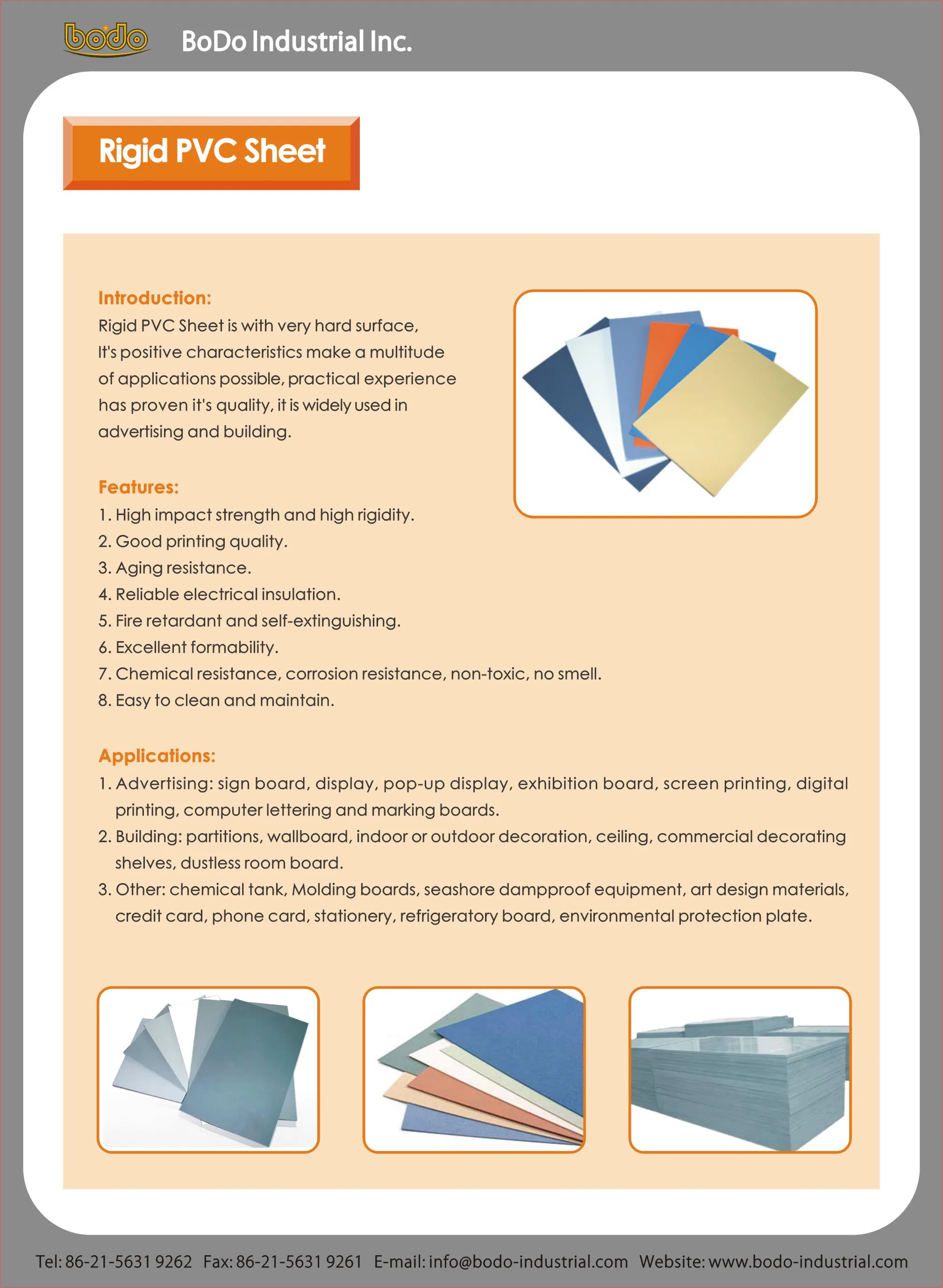 PVC Solid Sheet - High-Quality, Clear Advertising Material