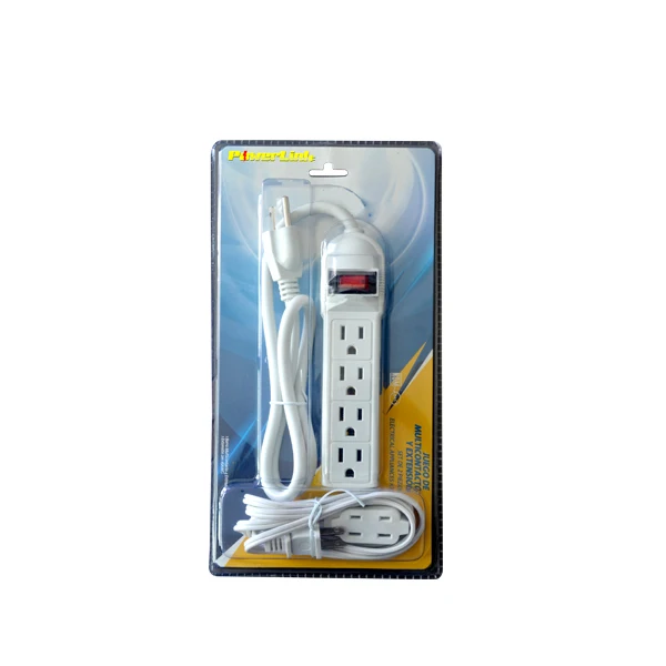 2 Outlets Extension Cord With Double Usb Type A For America Market ...
