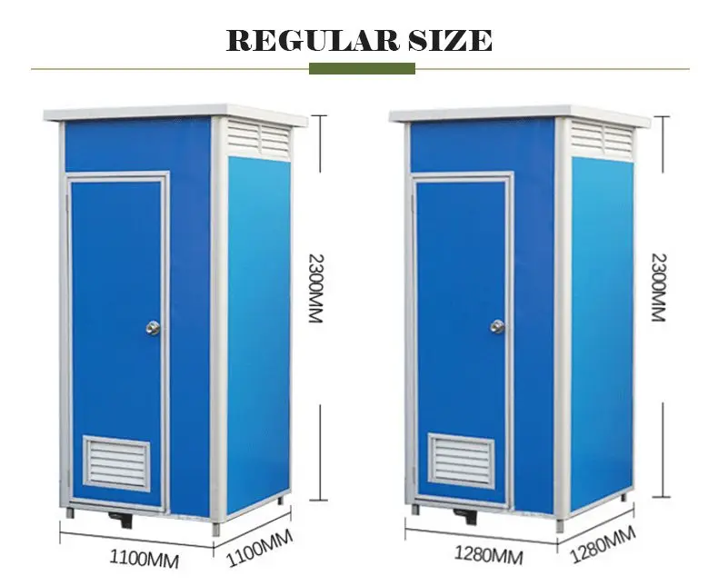 Movable Temporary Mobile Shipping Container Toilet Portable Toilet ...