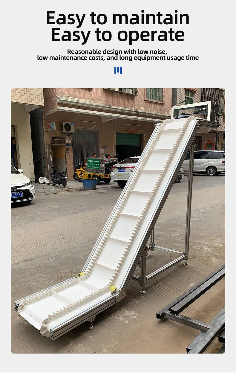 Langle Adjustable Height Inclined Belt Conveyor/horizontal Belt ...