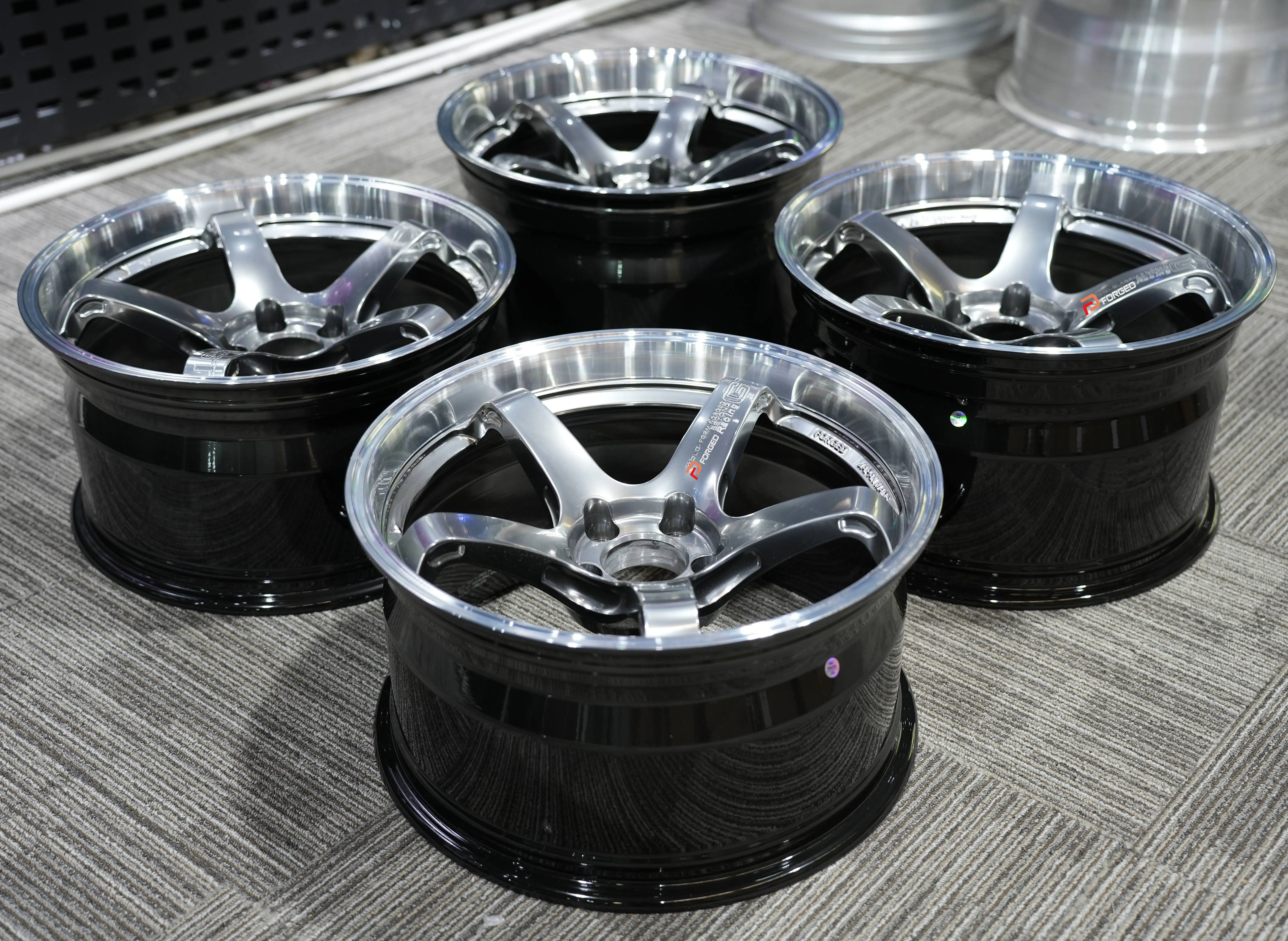 High Performance Forged Aluminium Alloy Wheels for Mustang, GT-R, and Supra